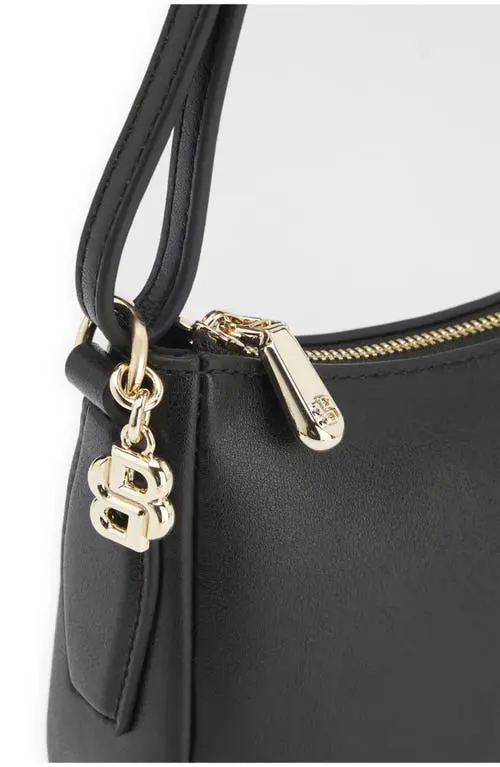Hugo Mini Numah Leather Shoulder Bag - Black