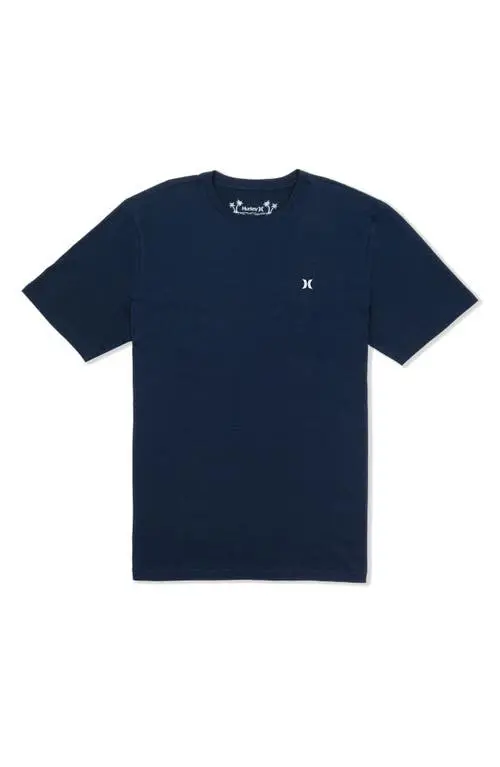 Hurley Icon Logo T-shirt - Obsidian