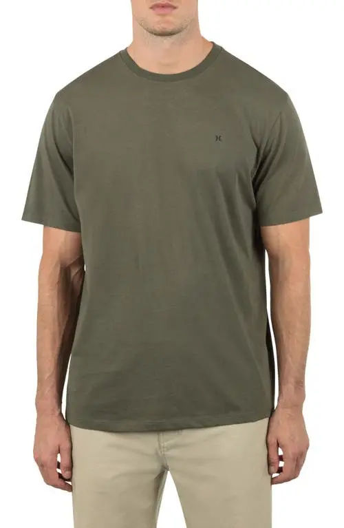 Hurley Icon Logo T-shirt - Olive