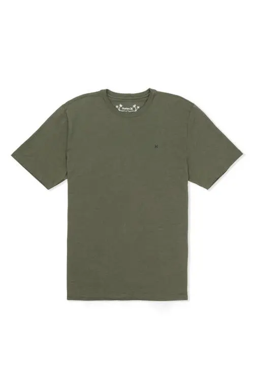 Hurley Icon Logo T-shirt - Olive