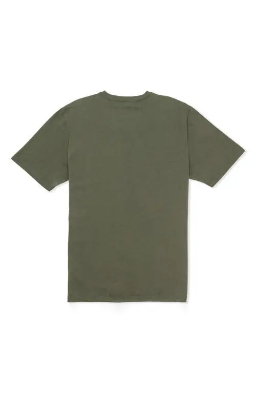 Hurley Icon Logo T-shirt - Olive