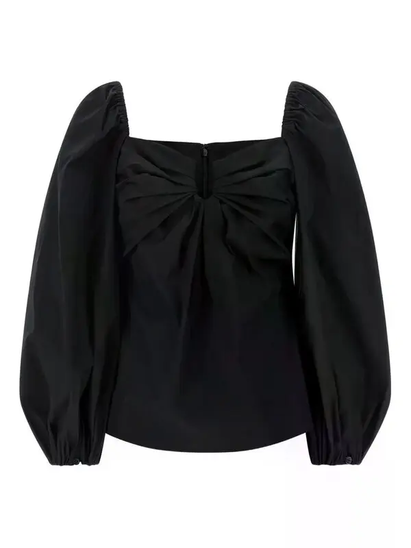Carolina Herrera Puff-sleeve Top
