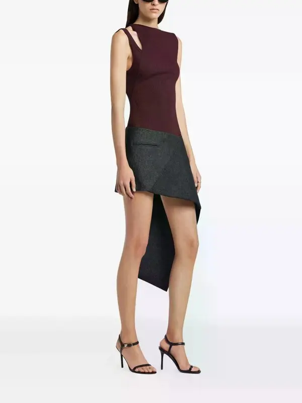 COURREGES Asymmetrical-neck Vest
