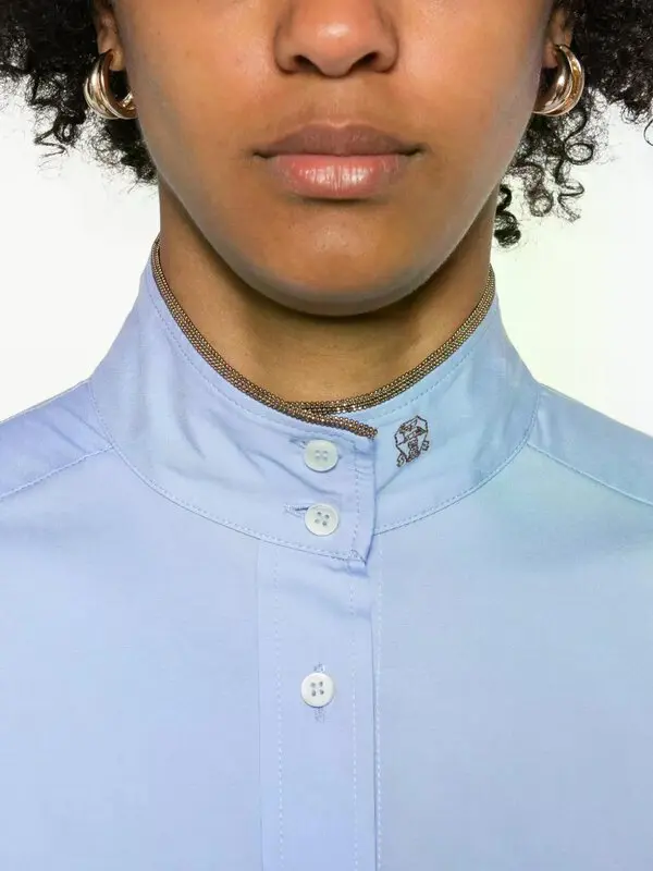 Brunello Cucinelli Puffed-sleeve Shirt