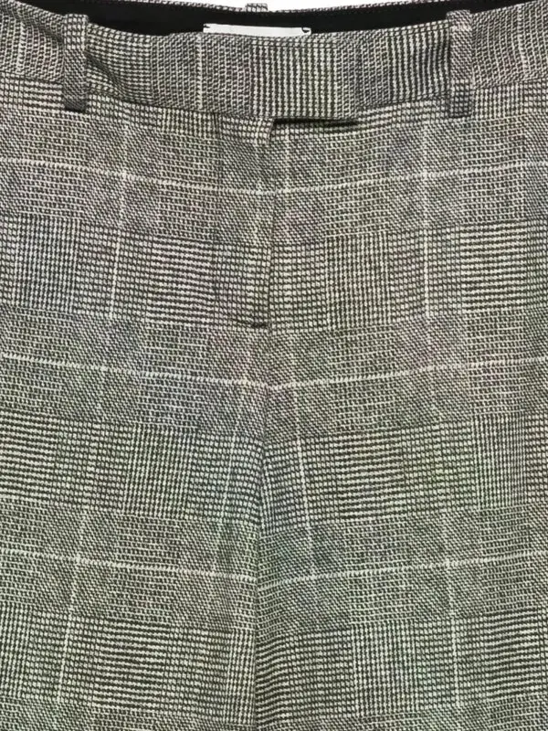 CIRCOLO 1901 Plaid-pattern Trousers - Grey