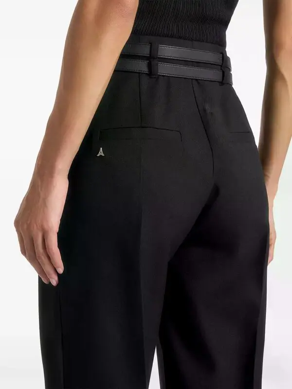Manière De Voir Pascale Twin-belt Tailored Trousers