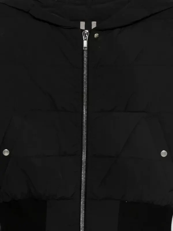 Rick Owens Quilted Hooded Jacket