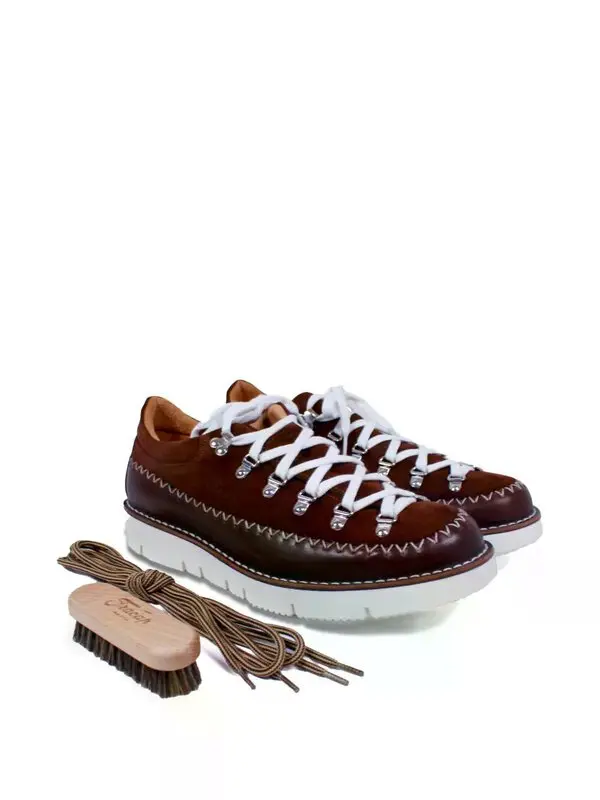 FRACAP Indian Low-top Boots - Brown