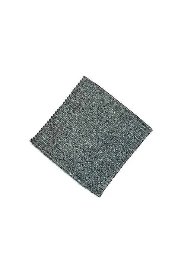 LOOM IMPORTS Handwoven Wool Trivet - Light Grey