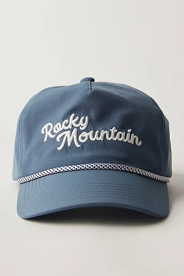 PARKS PROJECT Throwback Cap - Blue Rocky