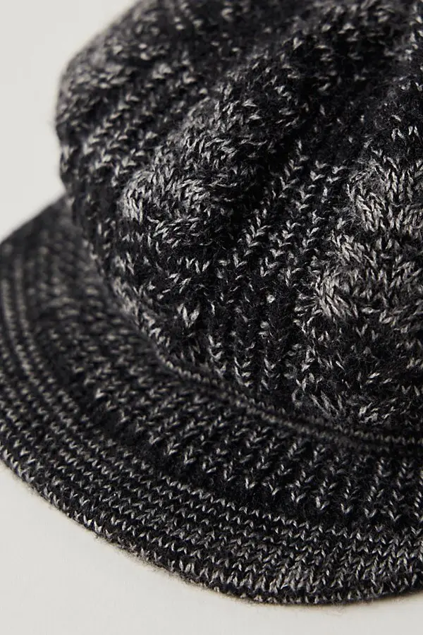 Free People Loui Sweater Cadet Hat - Black
