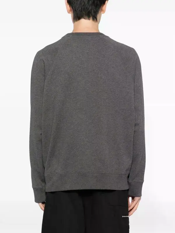 Maison Kitsuné Bold Fox Head Patch Sweatshirt - Grey