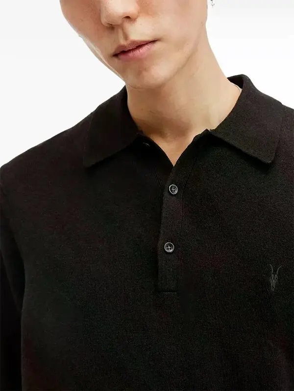 ALLSAINTS Logo-embroidered Polo Shirt