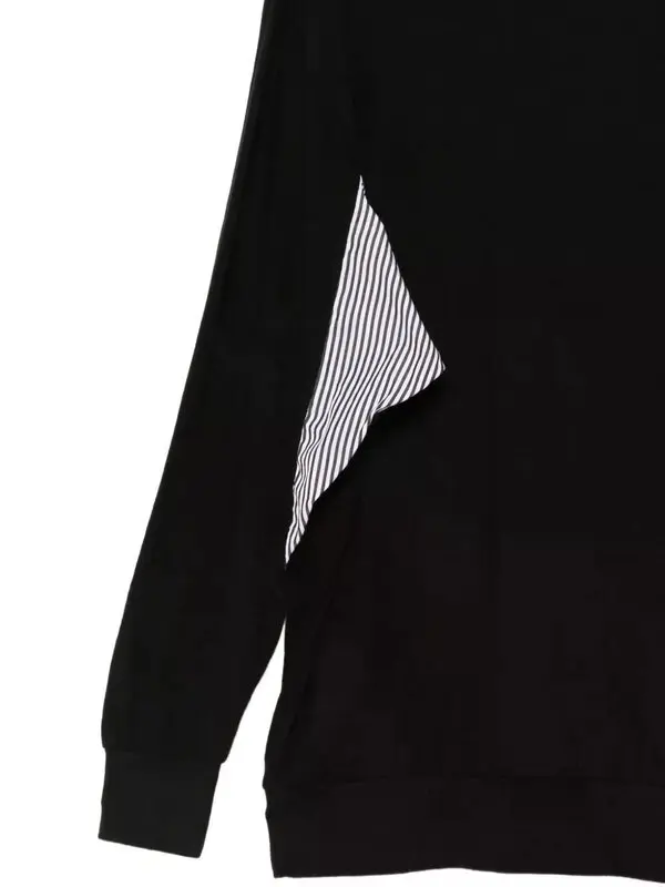 Undercover Zipper-embellished Cotton Cardigan