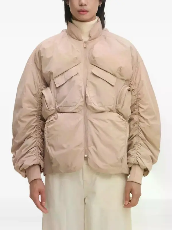 A. A. SPECTRUM Rampart Multi-pocket Down Jacket - Neutrals