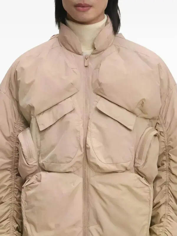 A. A. SPECTRUM Rampart Multi-pocket Down Jacket - Neutrals