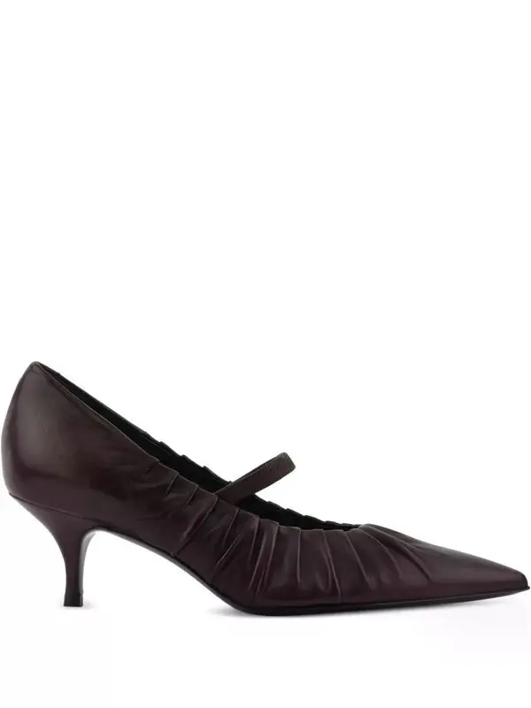 PAUL WARMER 60mm Vendome Pleated Pumps