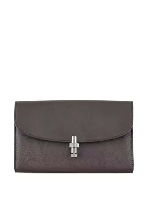 THE ROW Sofia Clasp-fastening Continental Wallet - Brown