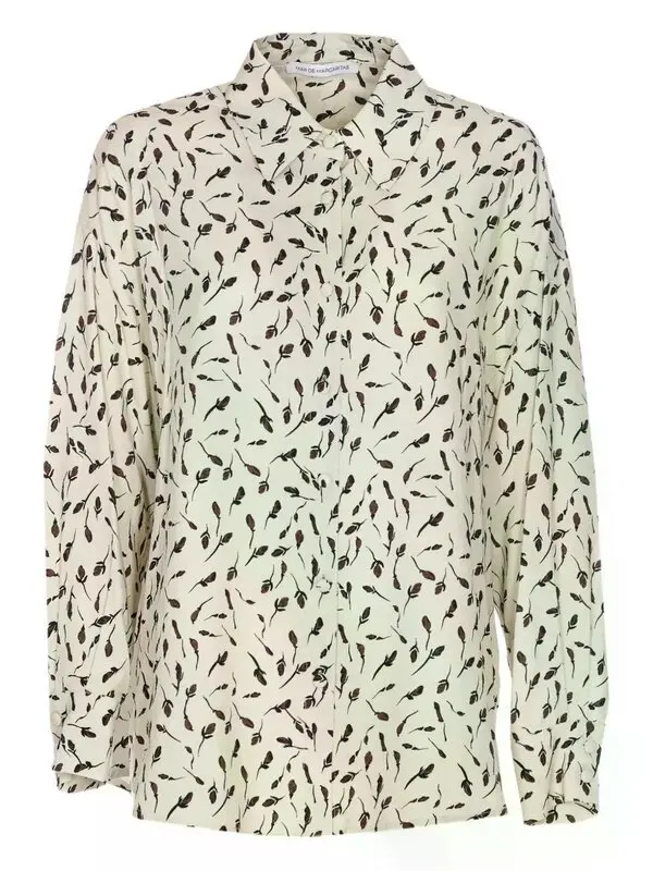 MAR DE MARGARITAS Floral-pattern Button-down Shirt