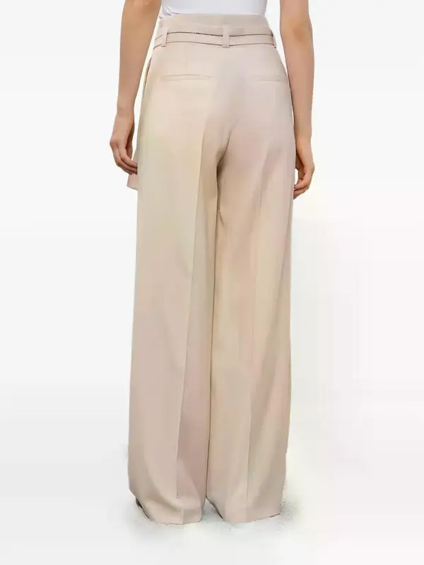Peserico Pleated Wide-leg Trousers