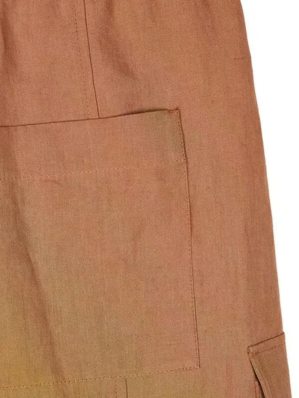 Paul Smith Cargo-pocket Linen Trousers