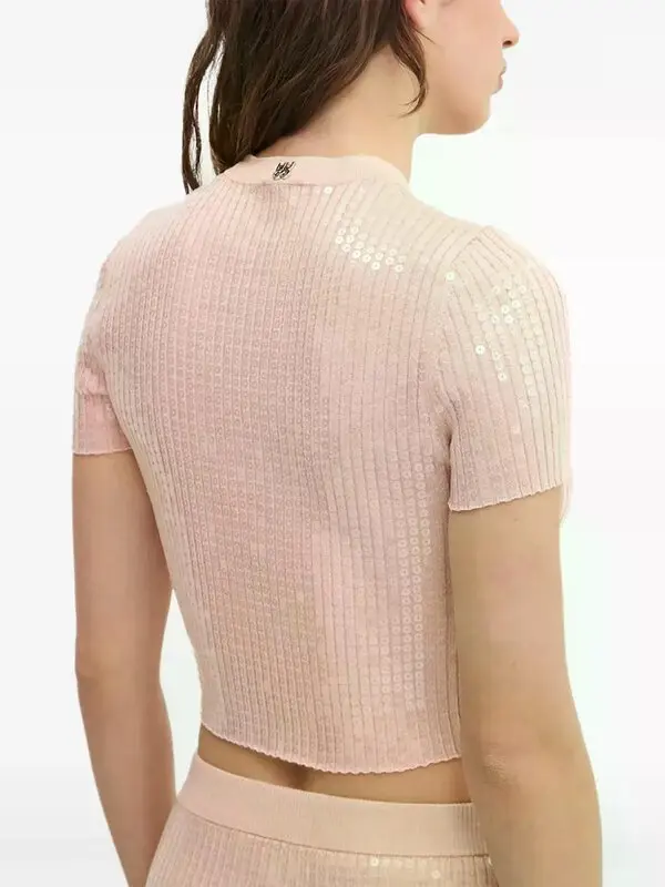 Hugo Sequin-embellished Knitted Top