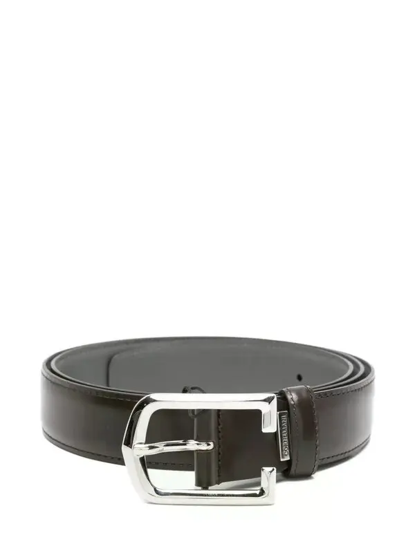 Corneliani Leather Belt - Brown