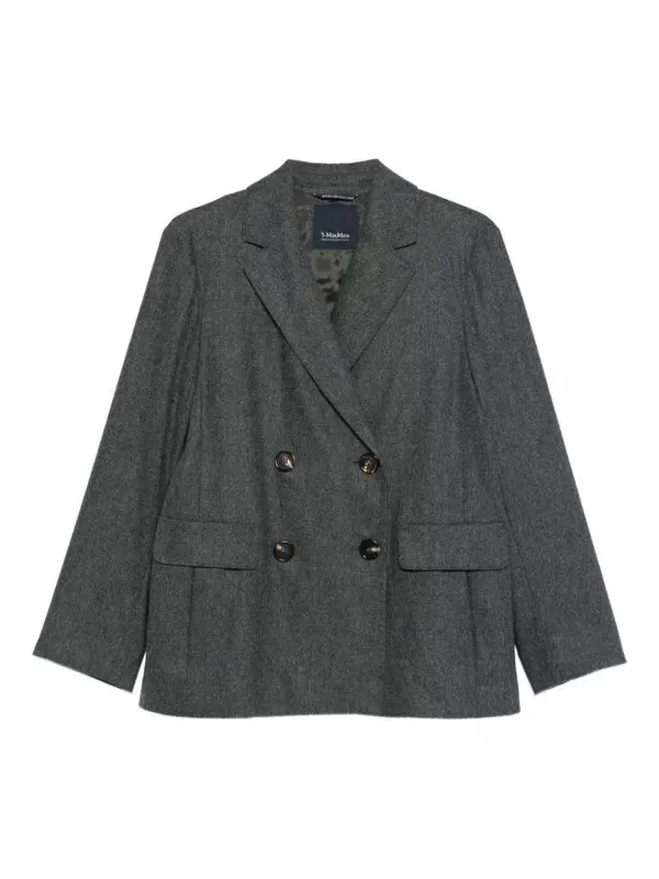 Max Mara Double-breasted Buttoned Blazer