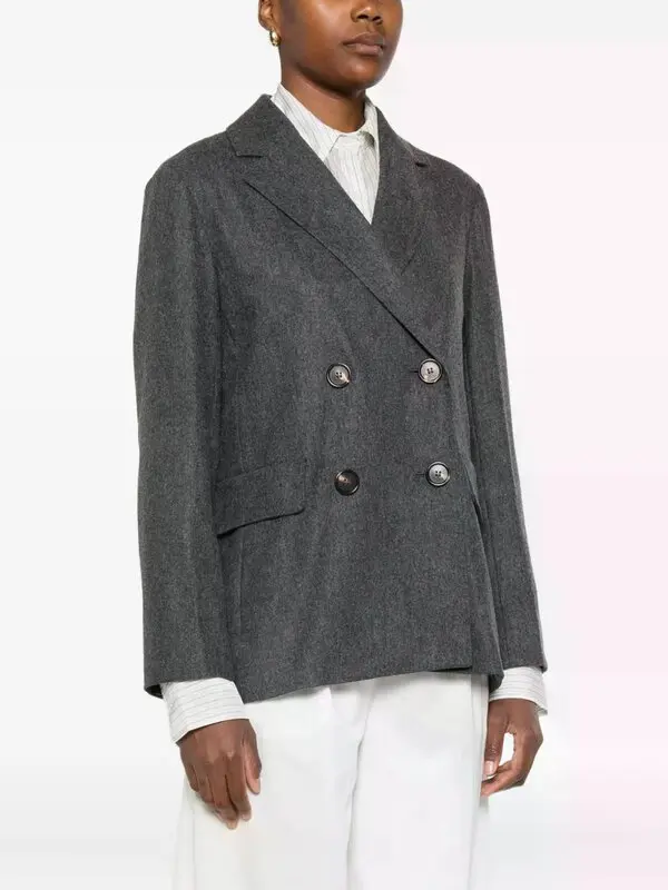 Max Mara Double-breasted Buttoned Blazer