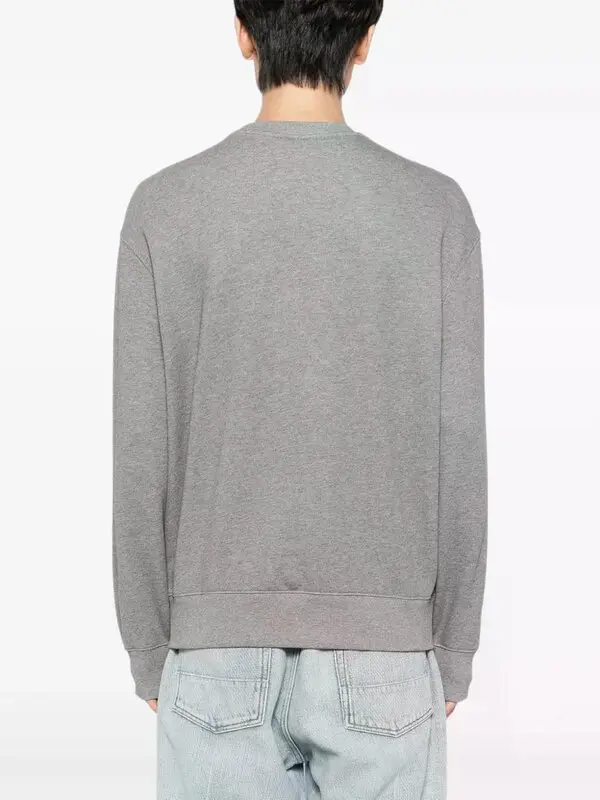 Maison Kitsuné Bold Fox Head Patch Sweatshirt - Grey