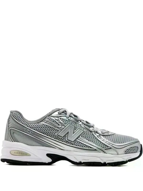 NEW BALANCE 740 Lace-up Sneakers With Metallic Finish