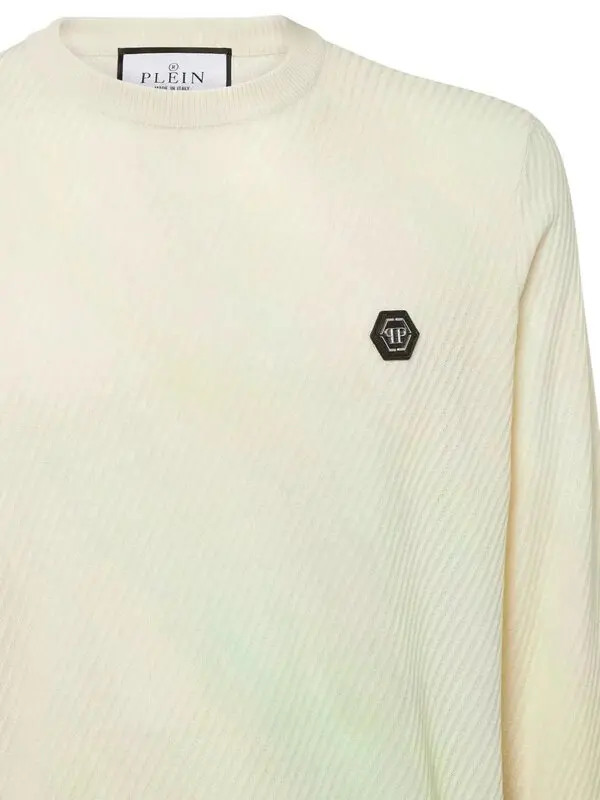 Philipp Plein Logo-patch Pullover