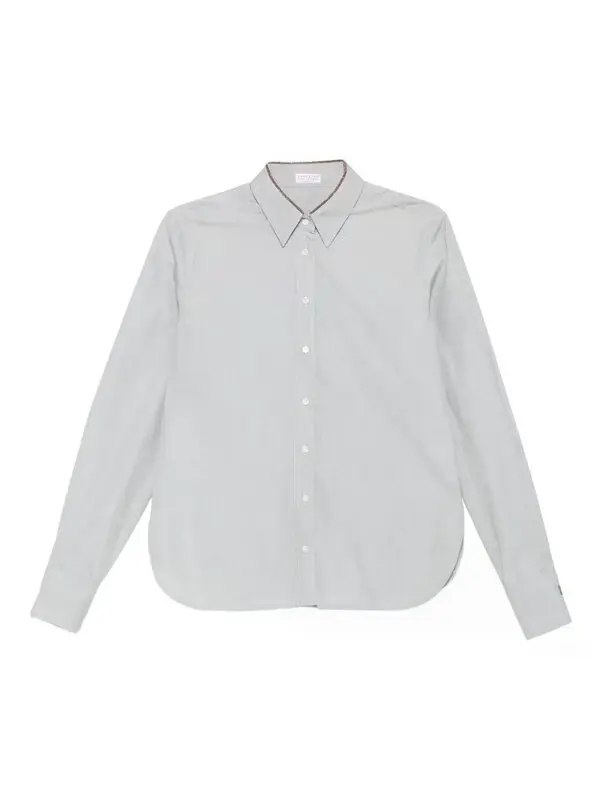 Brunello Cucinelli Button-down Pinstripe Shirt