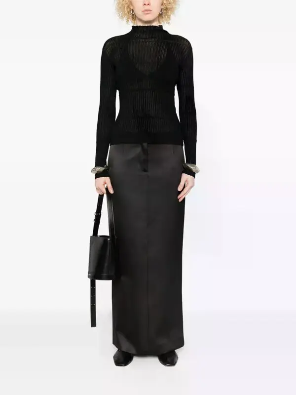 Emporio Armani Rib-knit High-neck Sweater