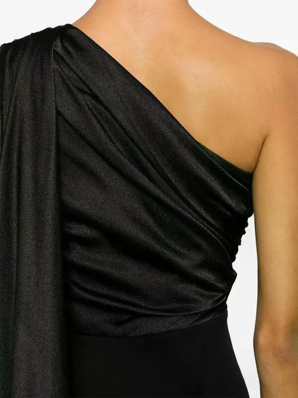 Solace London Yeva Gown - Black