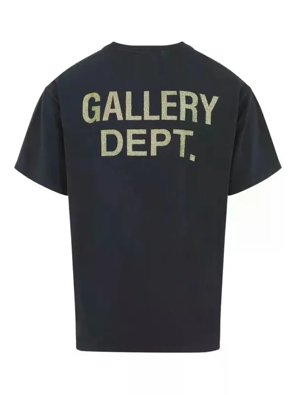 GALLERY DEPT. Graphic Cotton T-shirt - Black