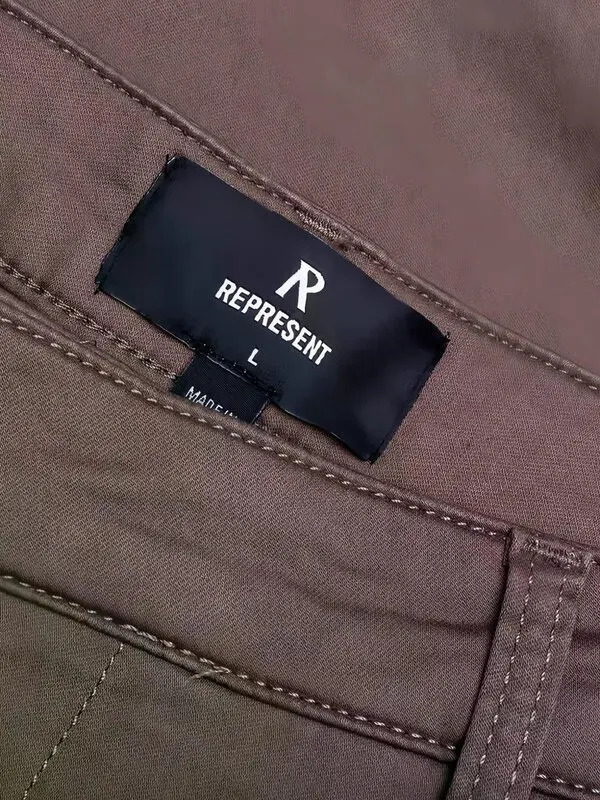REPRESENT Flap-pocket Trousers - Brown