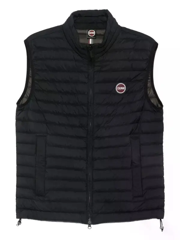 COLMAR Quilted Sleeveless Vest - Blue