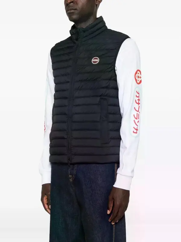COLMAR Quilted Sleeveless Vest - Blue
