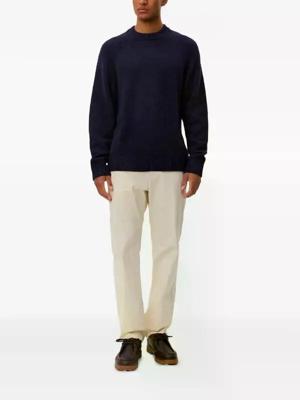 LES DEUX Gilbert Raglan-sleeve Crewneck Sweater