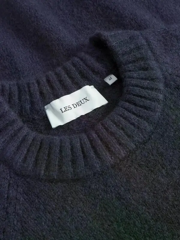 LES DEUX Gilbert Raglan-sleeve Crewneck Sweater