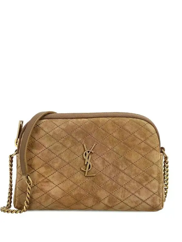 Saint Laurent Mini Gaby Cross-body Bag - Brown