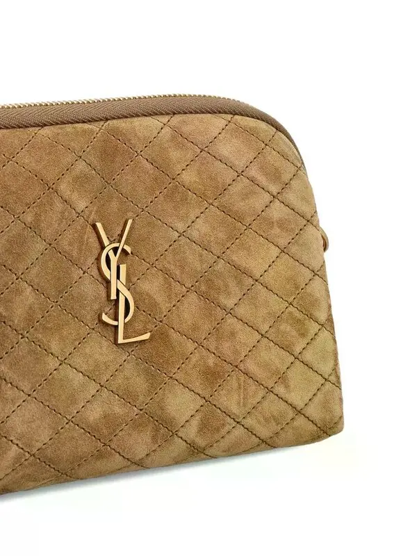 Saint Laurent Mini Gaby Cross-body Bag - Brown