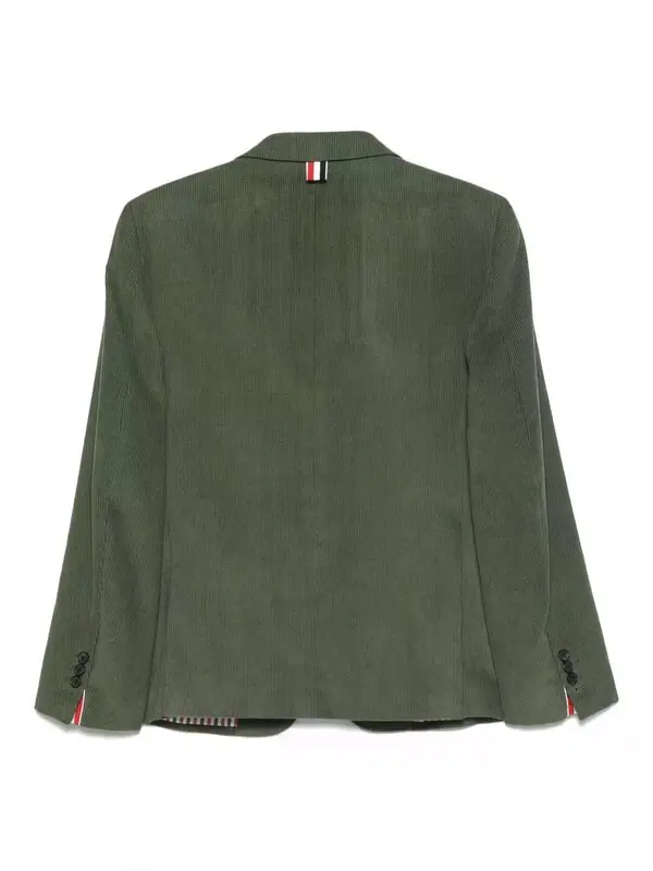 Thom Browne Wale Corduroy Blazer - Green