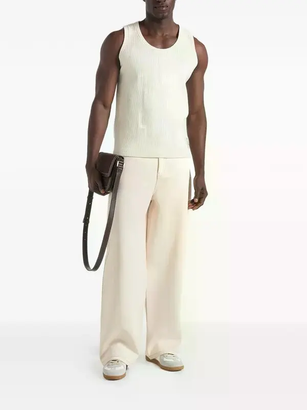 Manière De Voir Ribbed Cotton Tank