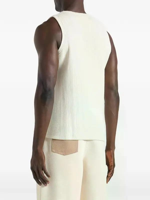 Manière De Voir Ribbed Cotton Tank
