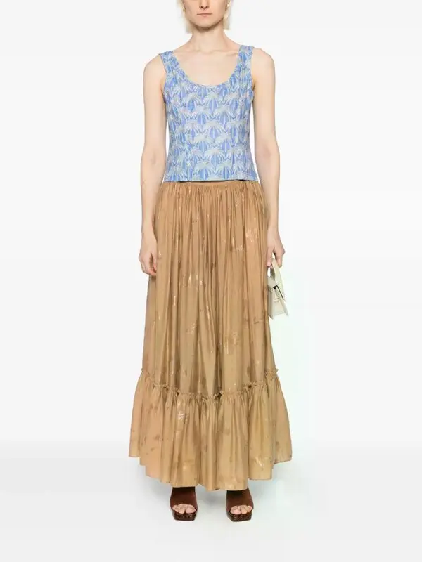 BLAKLACE Sleeveless Graphic Print Tank Top