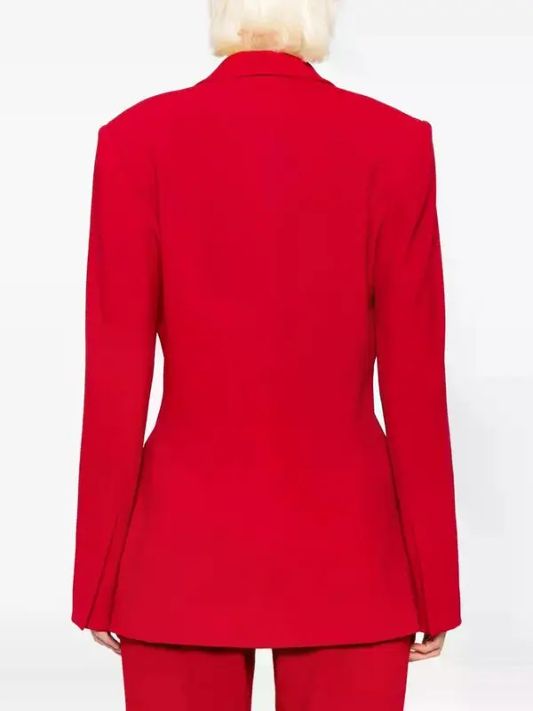 BLAKLACE Single-breasted Blazer - Red