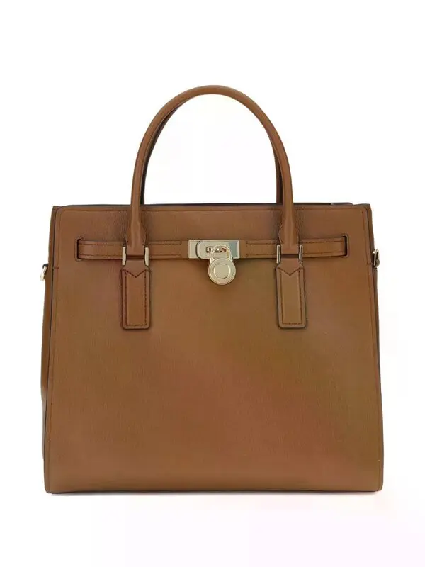 Michael Kors Tote Bag With Lock Accent