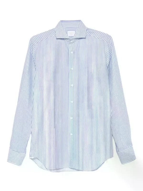 XACUS Striped Cotton Shirt